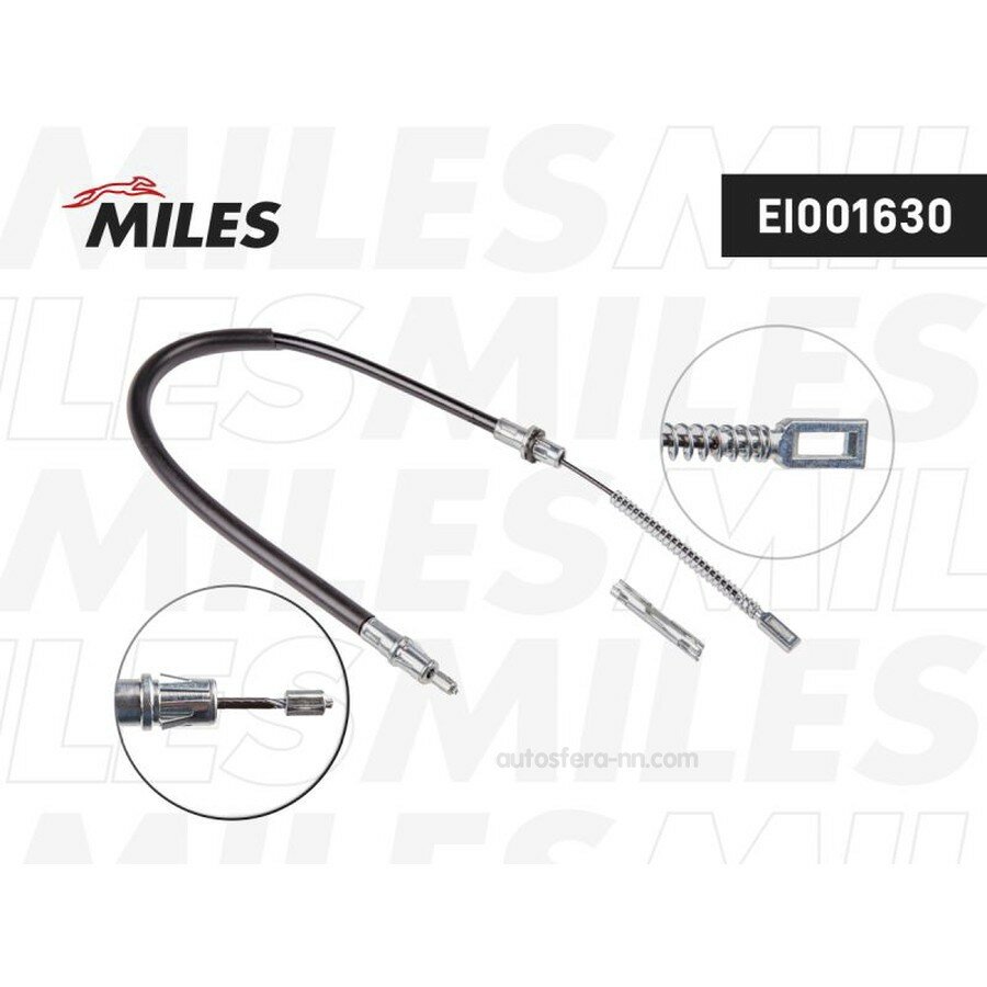 MILES EI001630 Трос ручного тормоза OPEL SINTRA 96- прав.