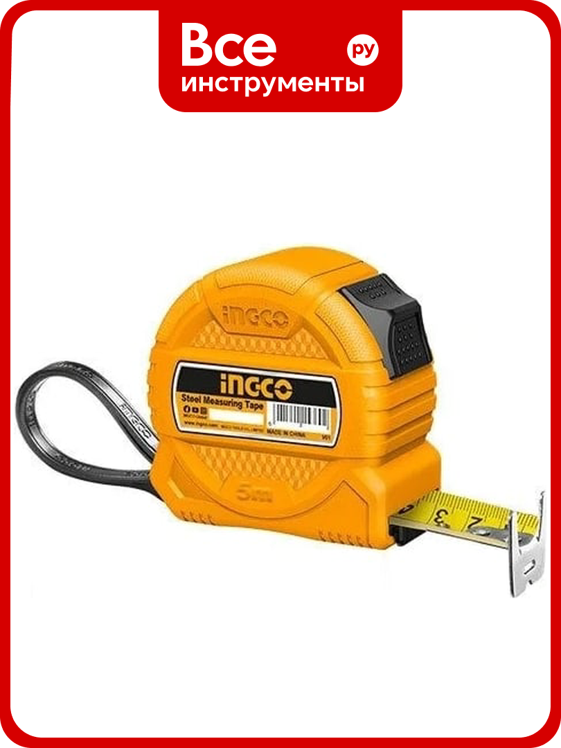 Рулетка INGCO 5м x25мм HSMT39525-1