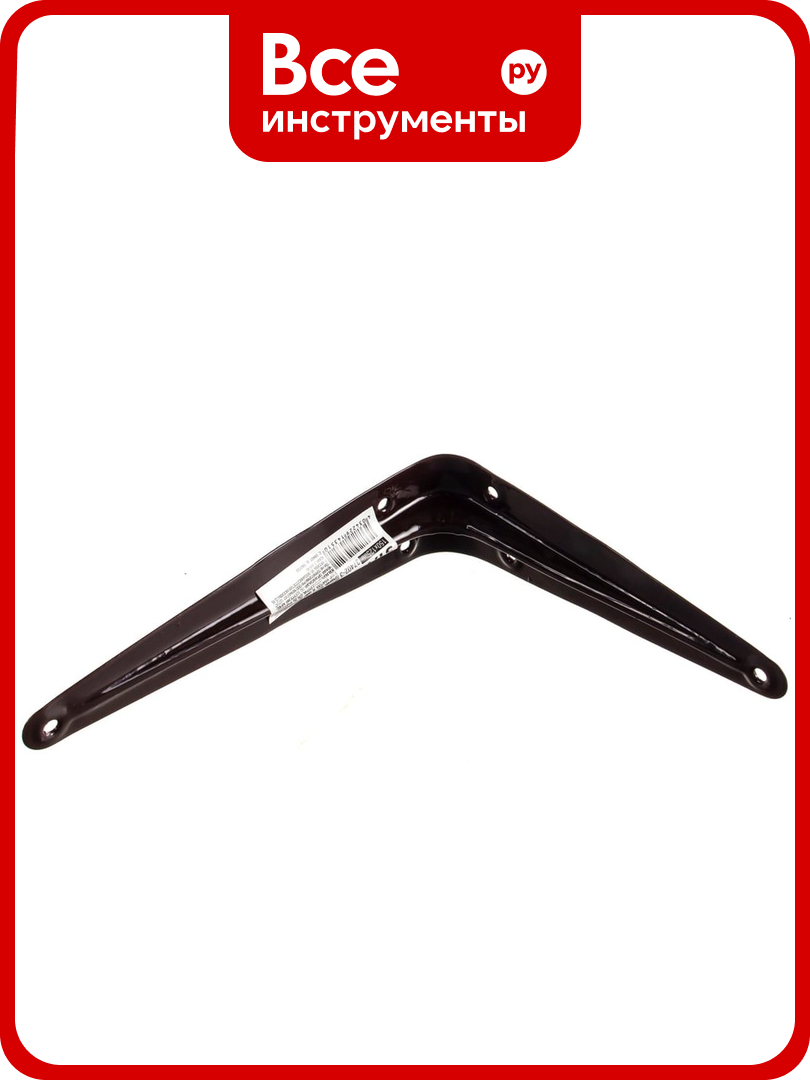 Уголок-кронштейн STAYER MASTER 150х125 мм, коричневый 37402-3