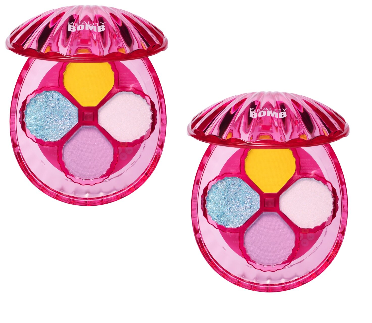 Палетка теней для век Beauty Bomb Eyeshadow Palette «Jelly Pirate» 02 2шт
