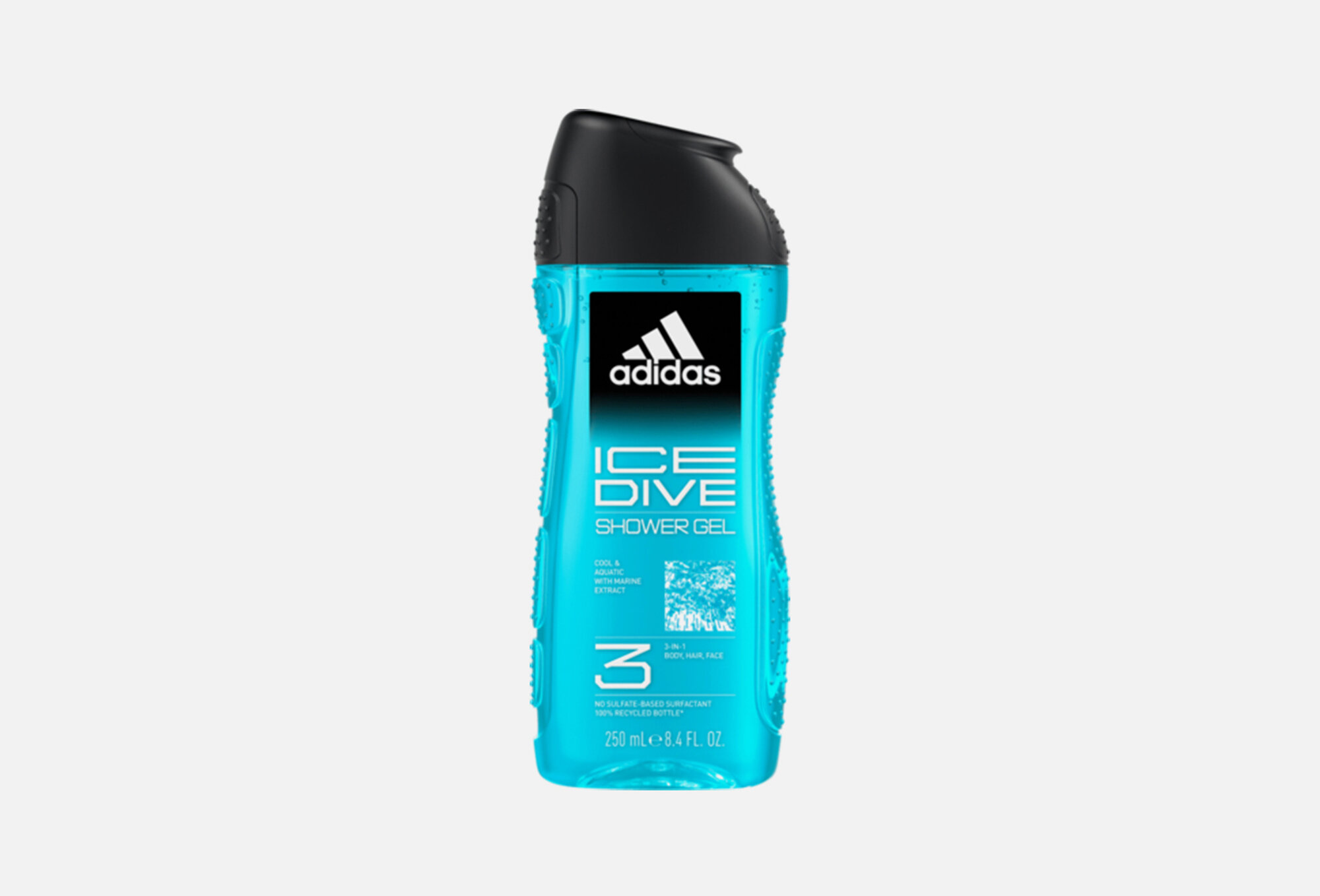 Гель для душа adidas Ice Dive, 3в1, мужской, для всех типов кожи
