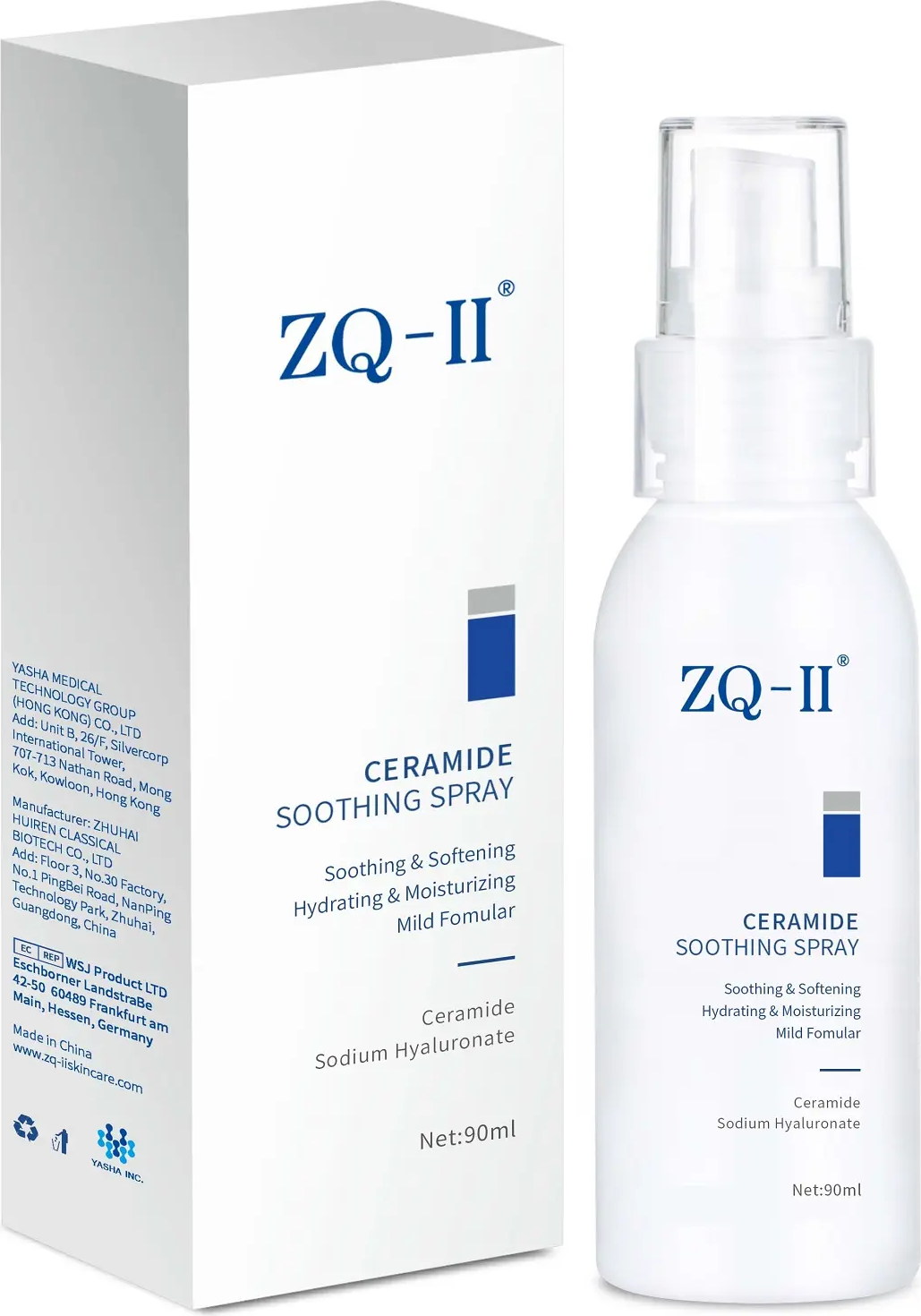 ZQ-II Спрей успокаивающий с церамидами Ceramide Soothing Spray