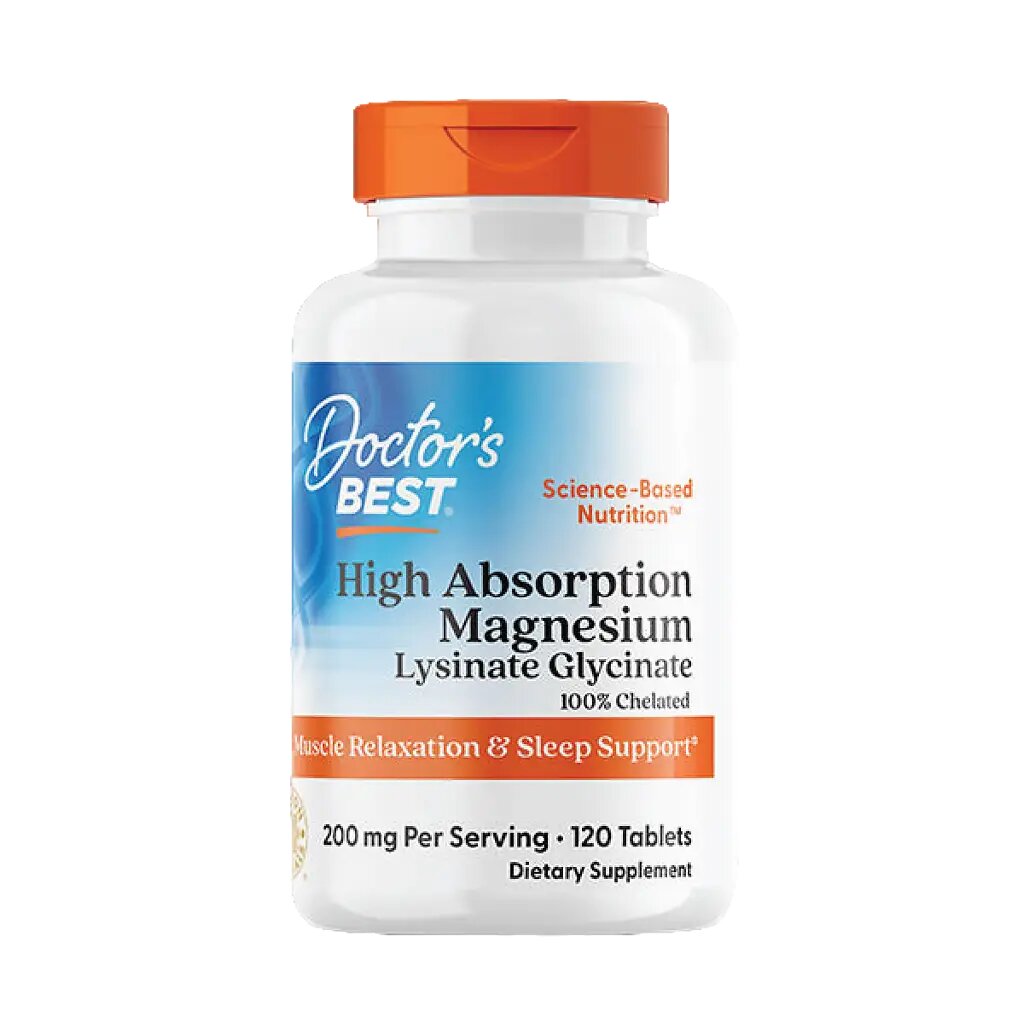 Doctor's Best Магния Хелат/High Absorption Magnesium таблетки массой 1450 мг 120 шт
