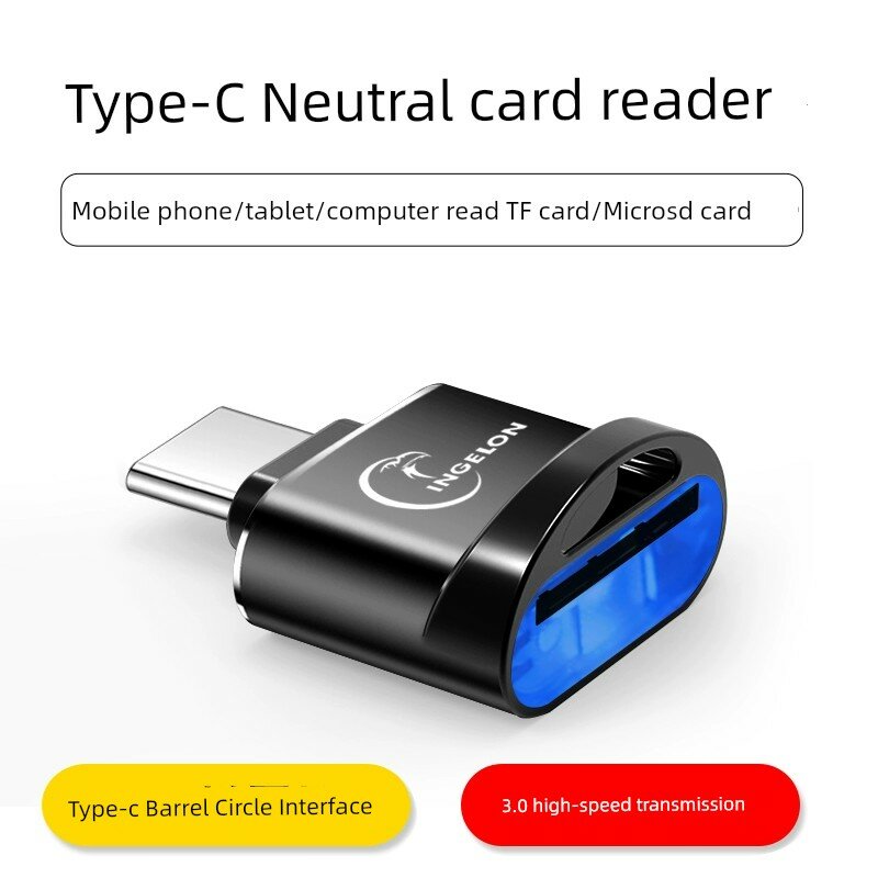 Адаптер для внешней карты памяти TF на USB-флешку, внешний кардридер для Vivo, Xiaomi, Type-C, внешнее расширение