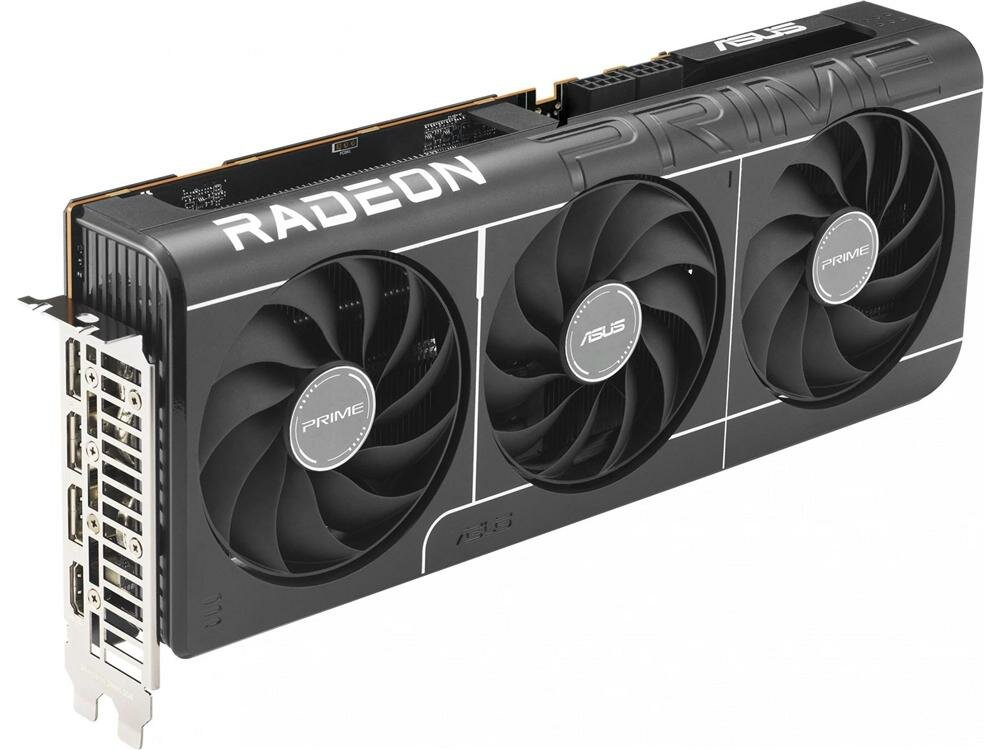 Видеокарта Asus PCI-E 5.0 PRIME-RX9070-O16G AMD Radeon RX 9070 16Gb 256bit GDDR6 2120/20000 HDMIx1 DPx3 HDCP Ret