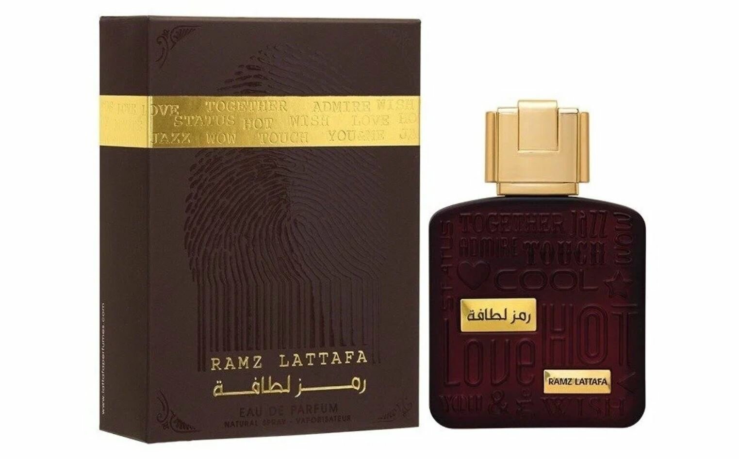 Парфюмерная вода Lattafa Ramz Gold 100 мл, восточная, фруктовая