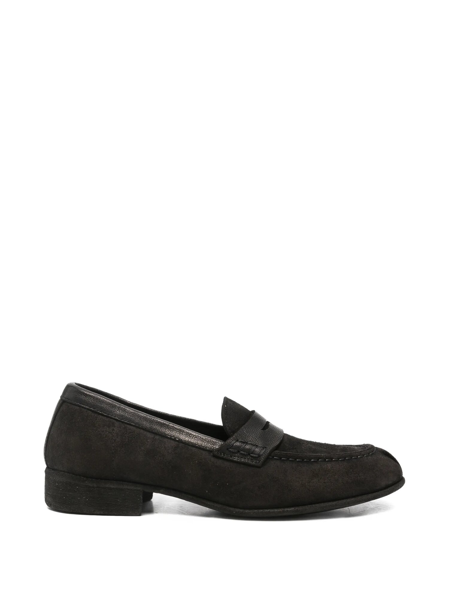 Лоферы Suede leather loafers