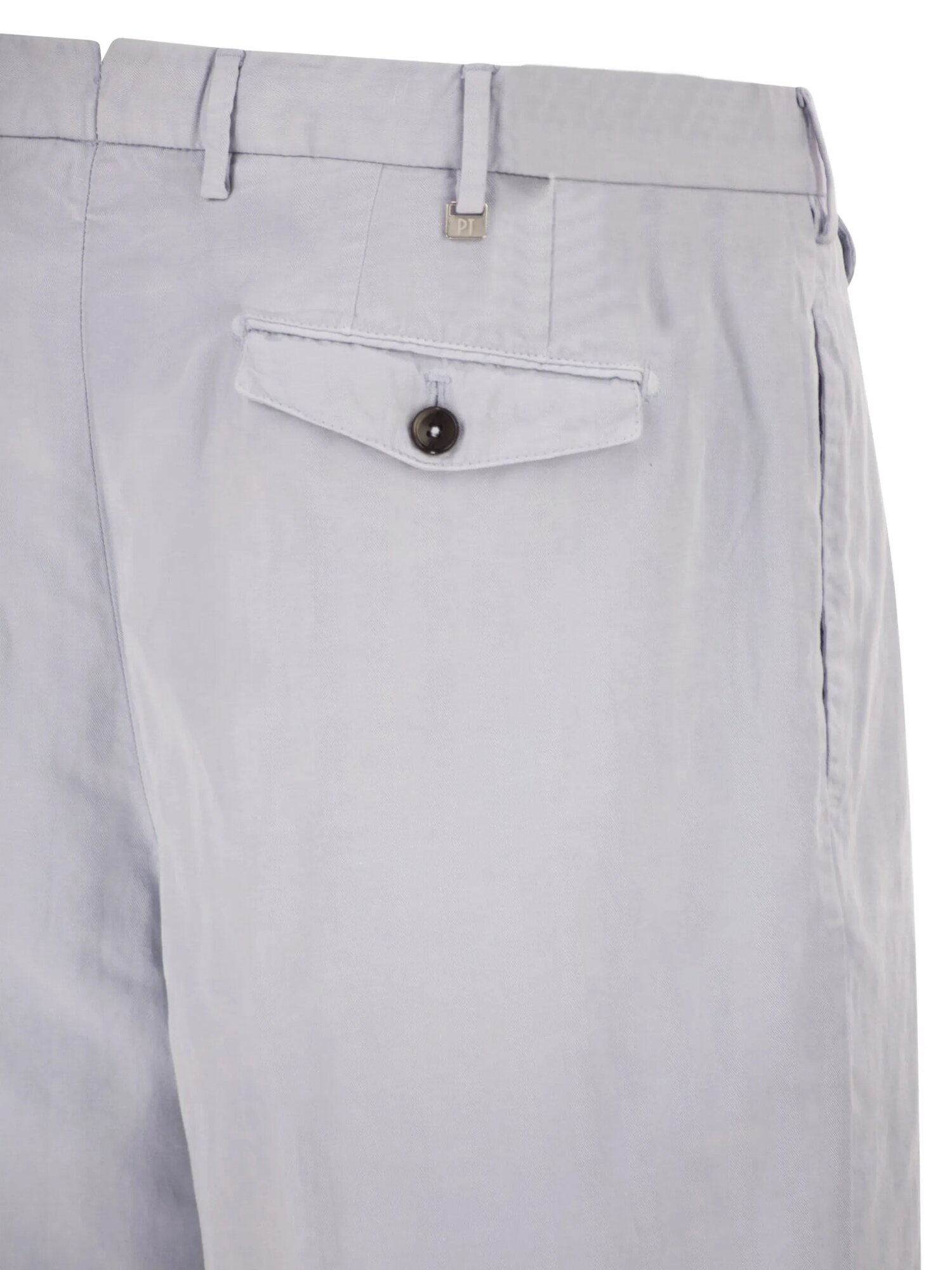 Шорты PT Torino Pleated-front turn-up shorts, размер 54 — фото 1