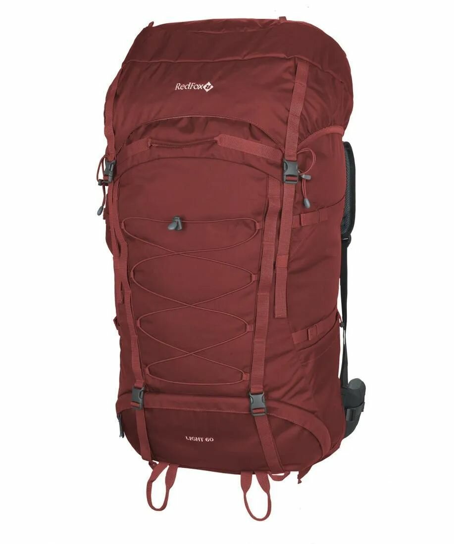 Трекинговый рюкзак Red Fox Light 60 V6 (бордовый/кирпич)