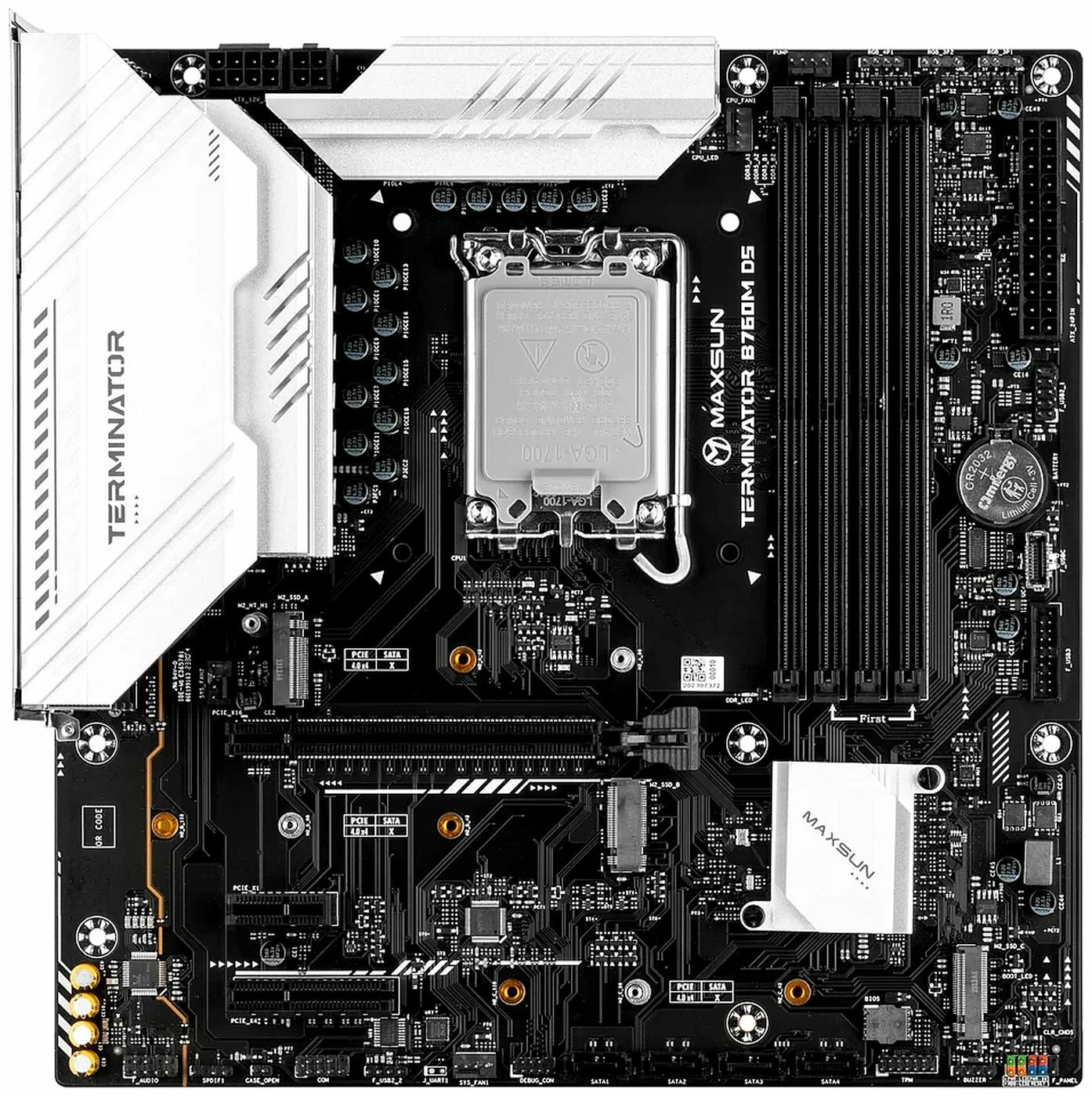 Материнская плата Maxsun MS-Terminator B760M D5 V2 (LGA1700, mATX)