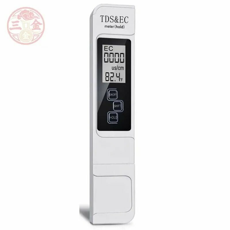 Измерение качества воды в цифровом формате TDS EC Meter 0-9999 PPM