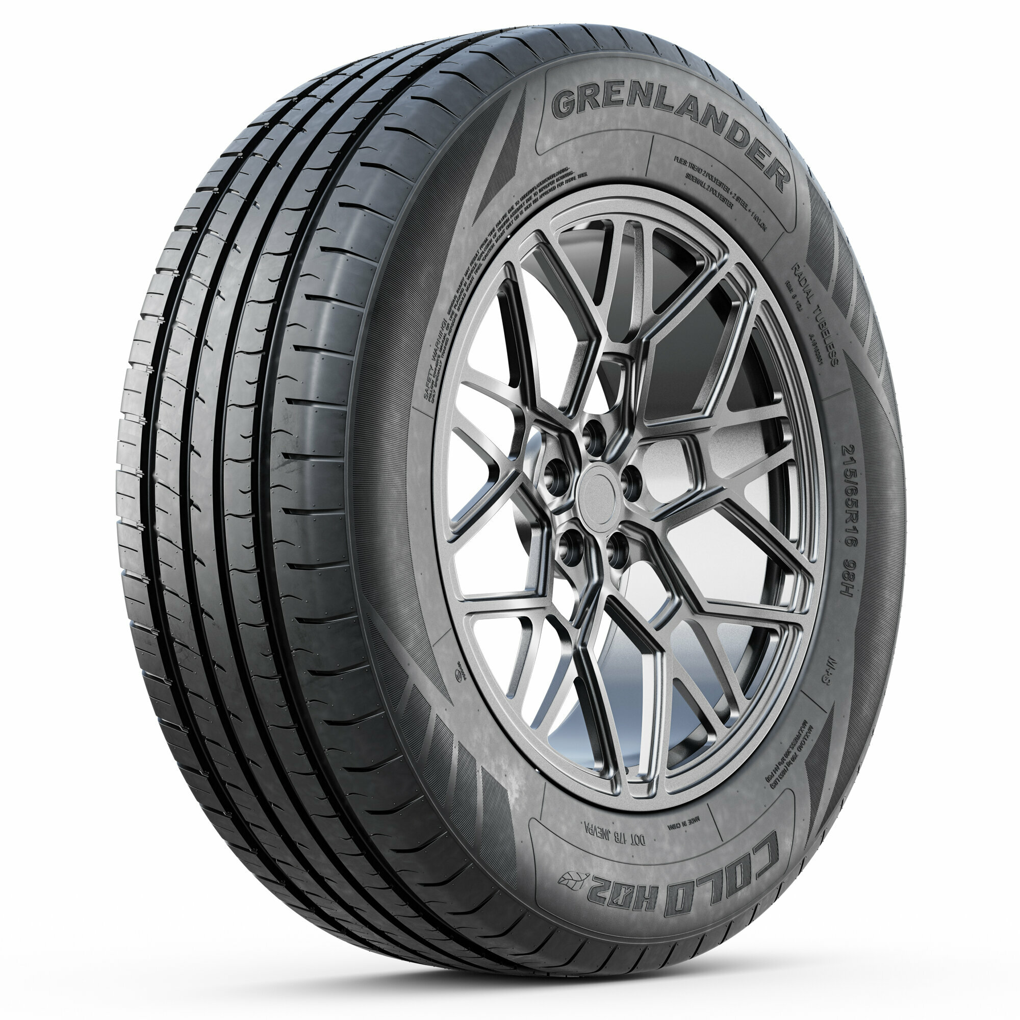 Летние шины Grenlander Colo H02 175/65 R14 82H для легковых автомобилей — фото 1