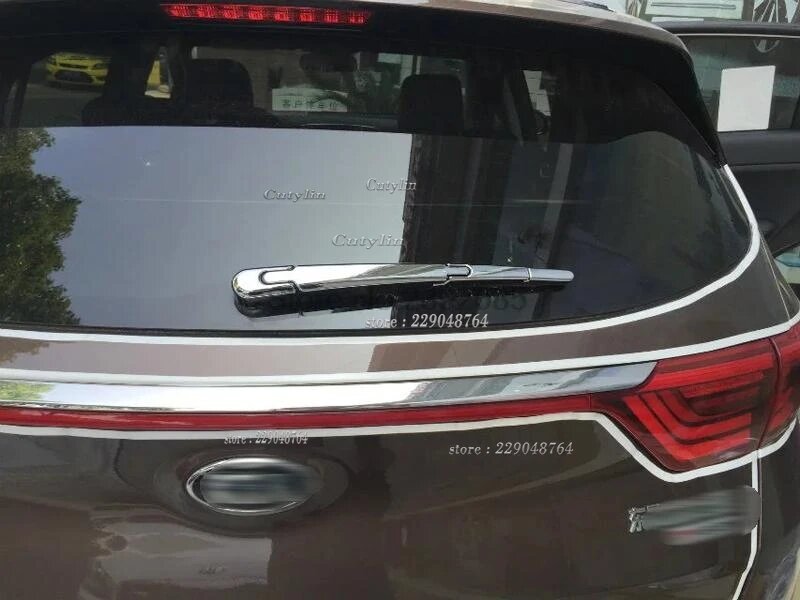 Для Kia Sportage 2016, 2017, 2018, 2019, АБС-пластик, хромированная крышка автомобиля, наклейки на стеклоочиститель, автомобильные аксессуары, Стайлинг
