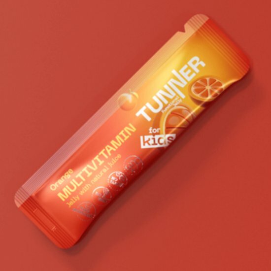 Витаминное желе Tunner MULTIVITAMIN Jelly for Kids для детей от 3-х лет со вкусом Апельсин 15 гр