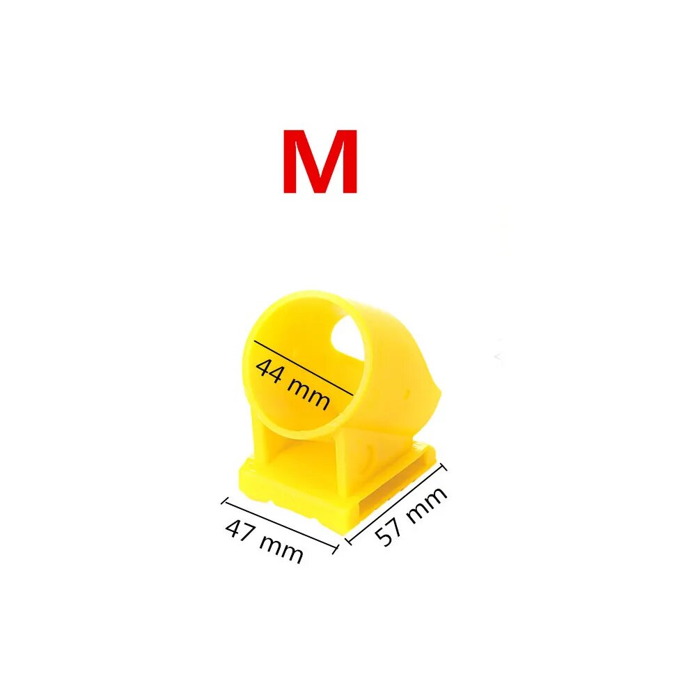Желтые пластиковые опоры для деревьев, размер M, 44x47x57 мм