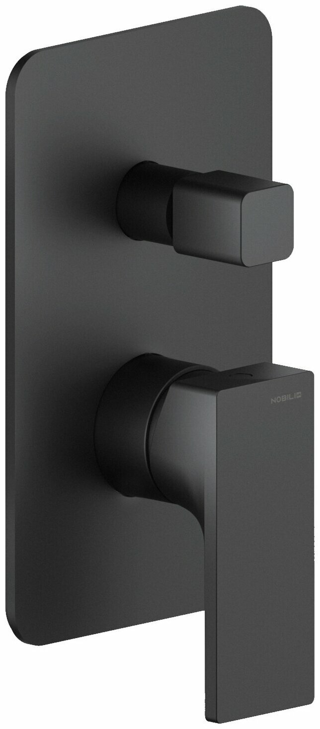 Смеситель для душа Nobili Seven SE124100BM черный матовый
