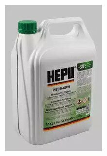 Антифриз HEPU Coolant концентрат зеленый 5 л P999-GRN-005