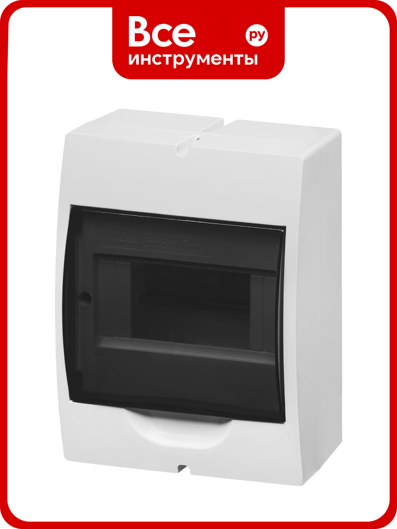 Бокс TDM ELECTRIC ЩРН-П-6 модулей навесной пластик SQ0901-0002