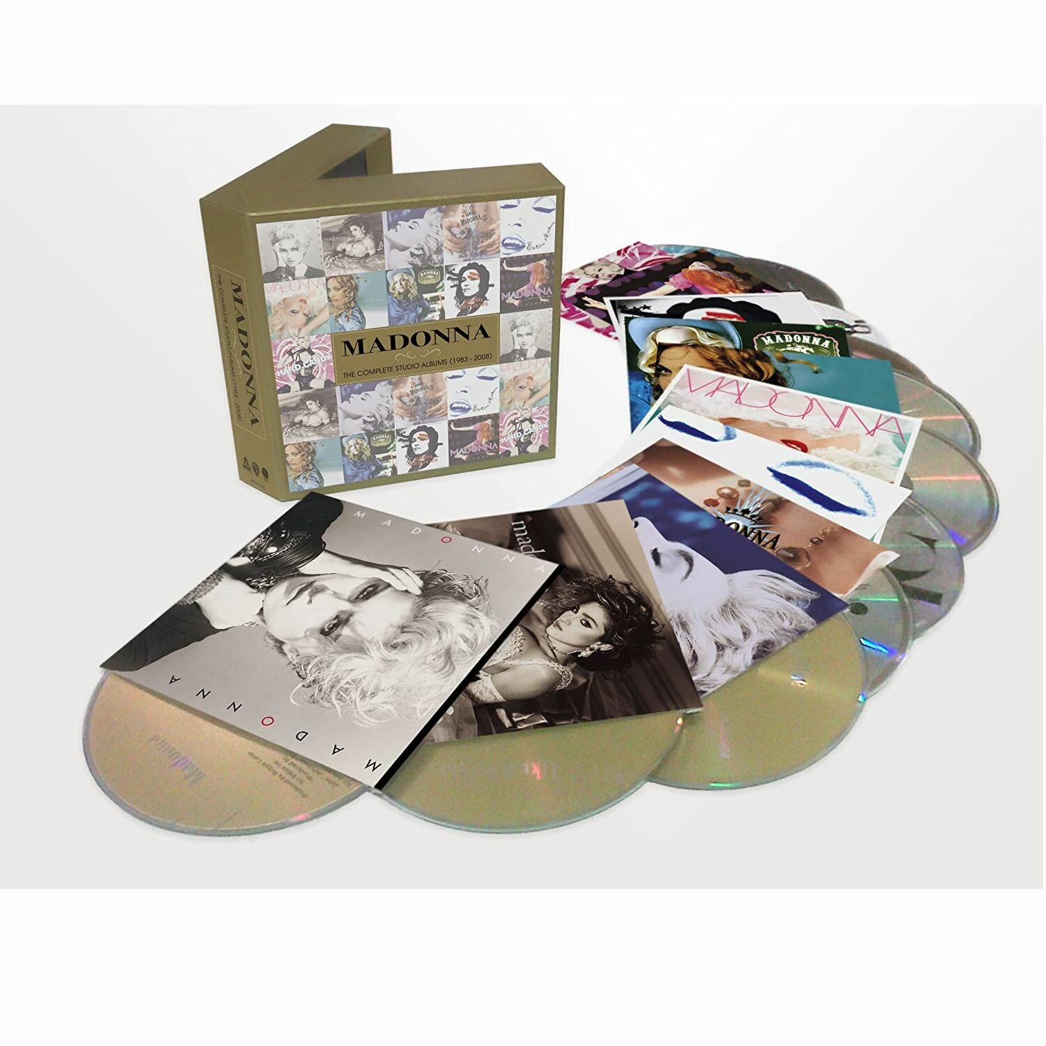 Madonna. The Complete Studio Albums (1983 - 2008) (11CD card sleeves with box set/Компакт диск)