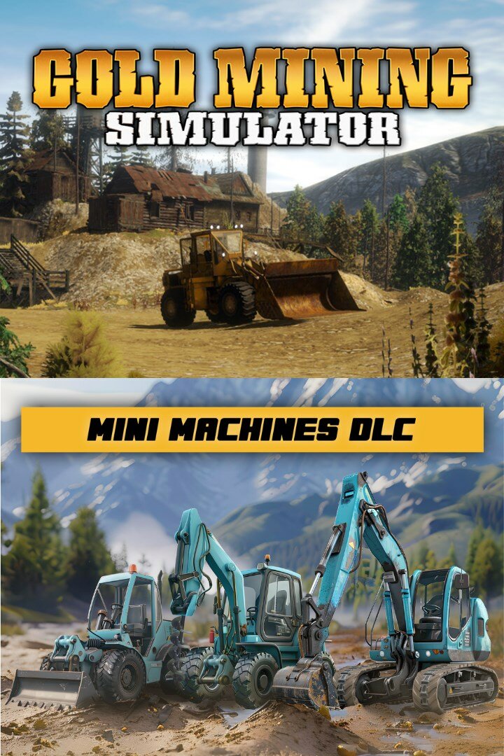 Gold Mining Simulator + Mini Machines DLC — дополнение (DLC) для Xbox / Microsoft Store · Xbox One, Xbox Series X|S · цифровой ключ · нужна базовая игра