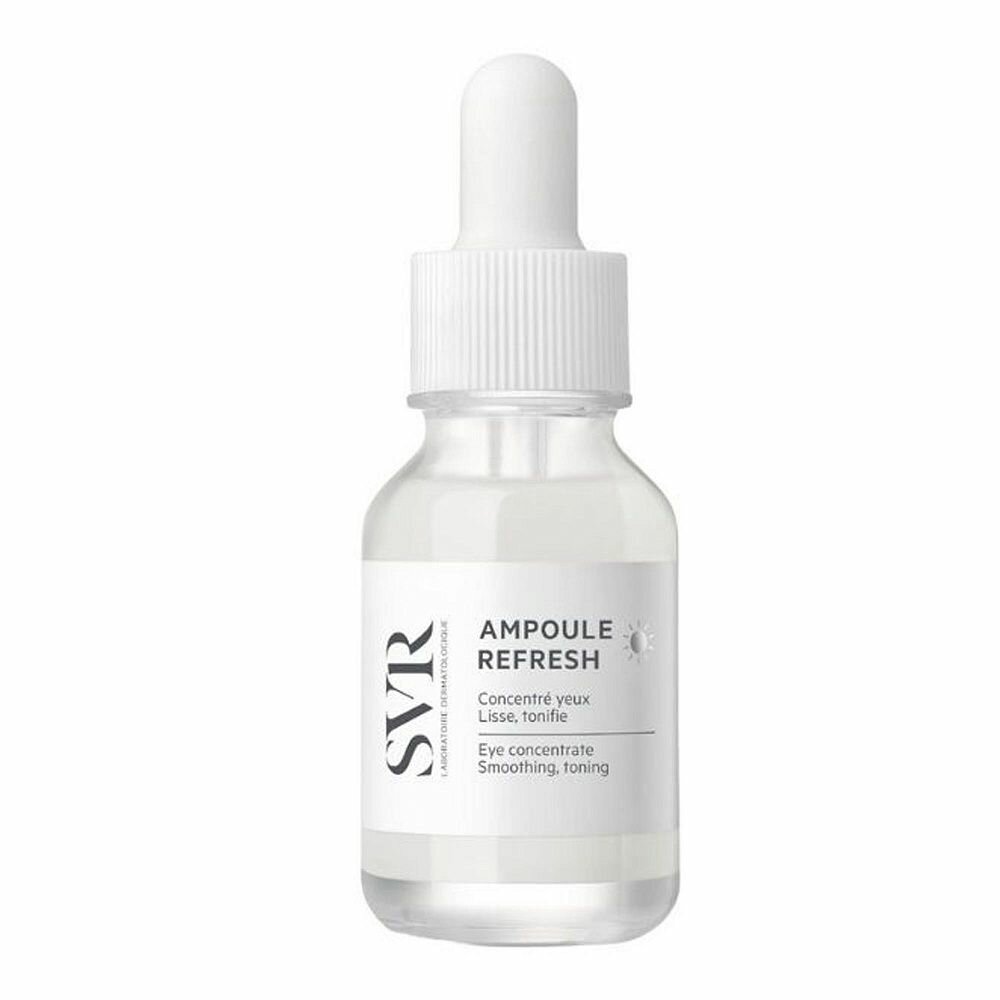 Сыворотка для контура глаз разглаживающая и тонизирующая Ampoule Refresh SVR/СВР 15мл