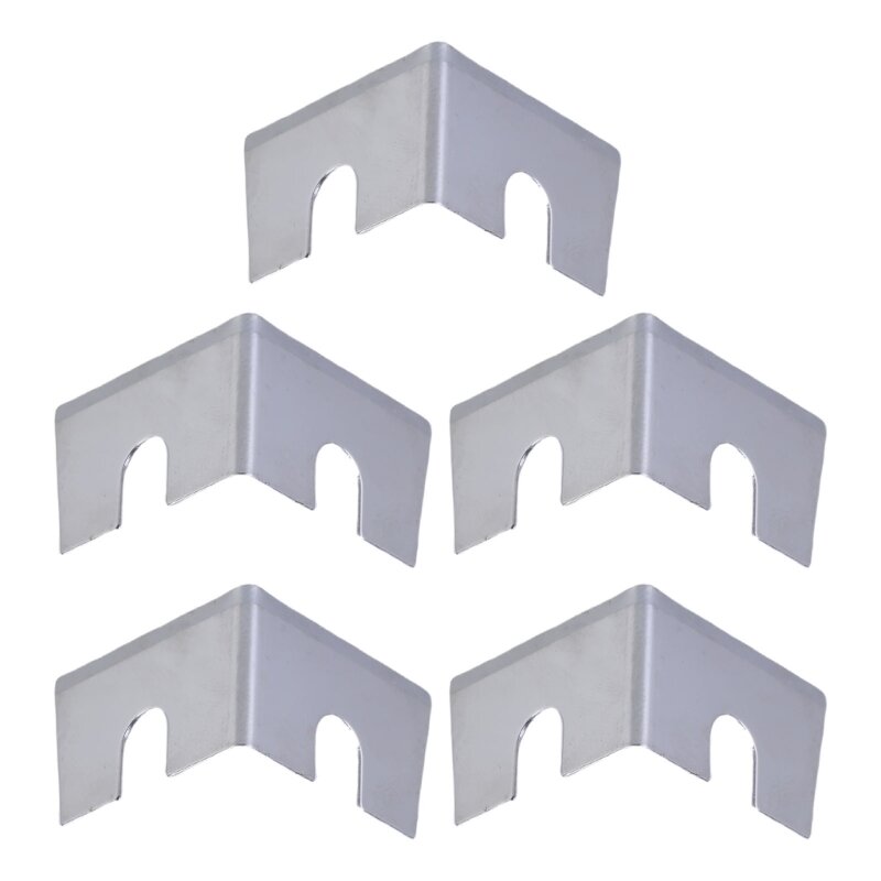 5Pcs Replacement Steel Cutter for 6/8 Inch 90 Degree Rubber Strips Tape Scissors