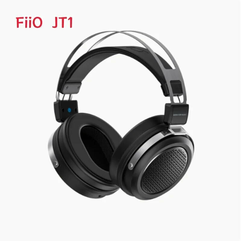 FiiO JT1Студийные наушники 3,5 мм для записи игр с микрофоном, 50-миллиметровым диафрагменным драйвером, звук HiFi