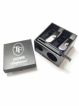 TF Cosmetics Точилка для косметического карандаша, двойная с контейнером TS 04