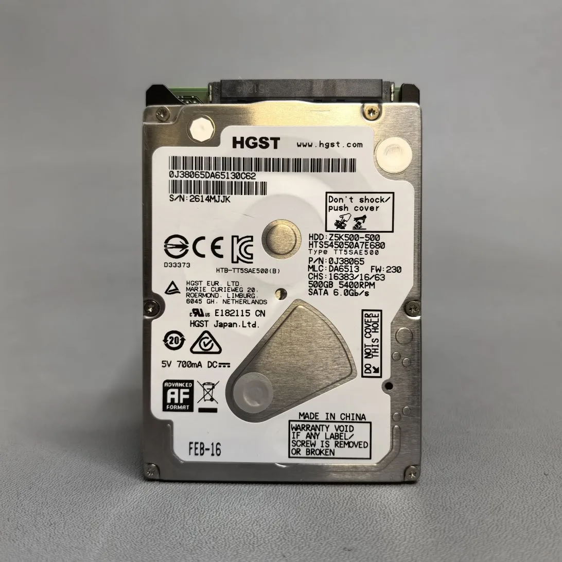 Жесткий диск HGST HTS545025A7E680 500Gb (JJK)