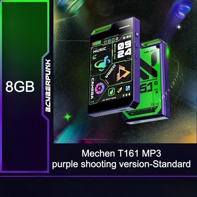 MECHEN T161 Портативный экран дисплея Bluetooth Walkman MP3 MP4 HD