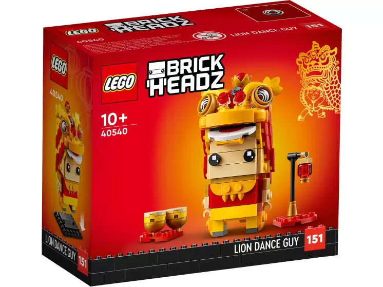 Конструктор Lego BrickHeadz 40540 Исполняющий танец льва