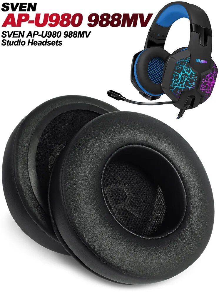 Амбушюры SVEN AP-U980 988MV RGB U1100MV для наушников