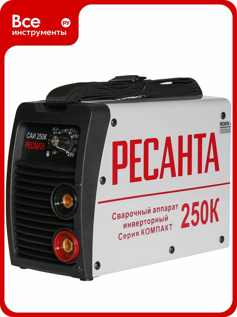 Инверторный сварочный аппарат Ресанта САИ250К 65/38