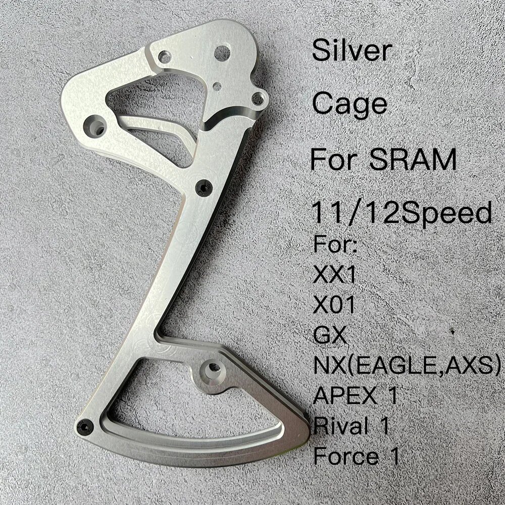 Задний переключатель SRAM 11/12 скоростей, Silver Cage