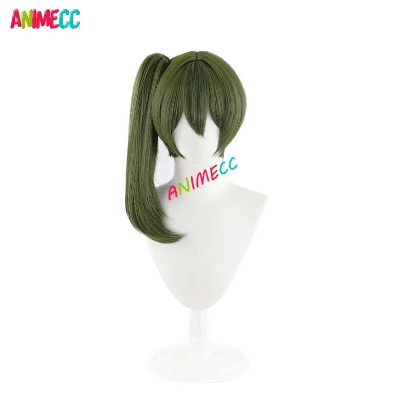 ANIMECC Косплей костюм Frieren Beyond Journey's End Изумрудный, M, Ubel wig
