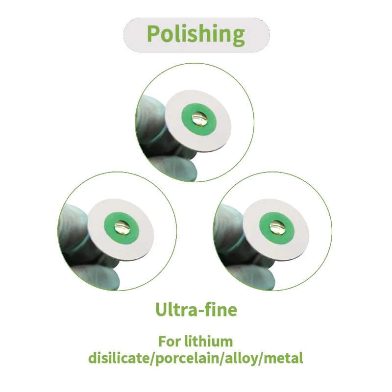 TUSDEN Полировальные диски для стоматологии 3pcs Ultra-fine