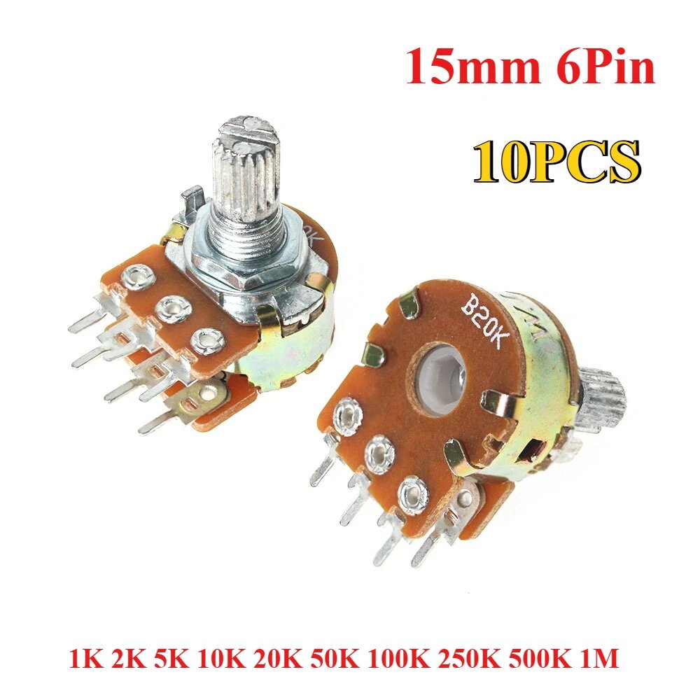 Потенциометр 50K Ohm WH148