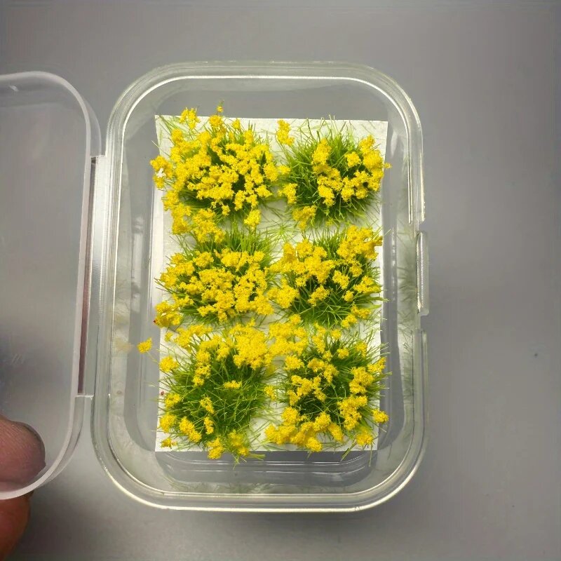 Миниатюрные цветочные кластеры, Желтый, Color: Yellow