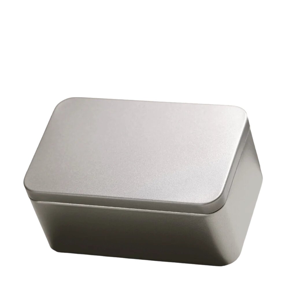 Металлическая банка для хранения Silver