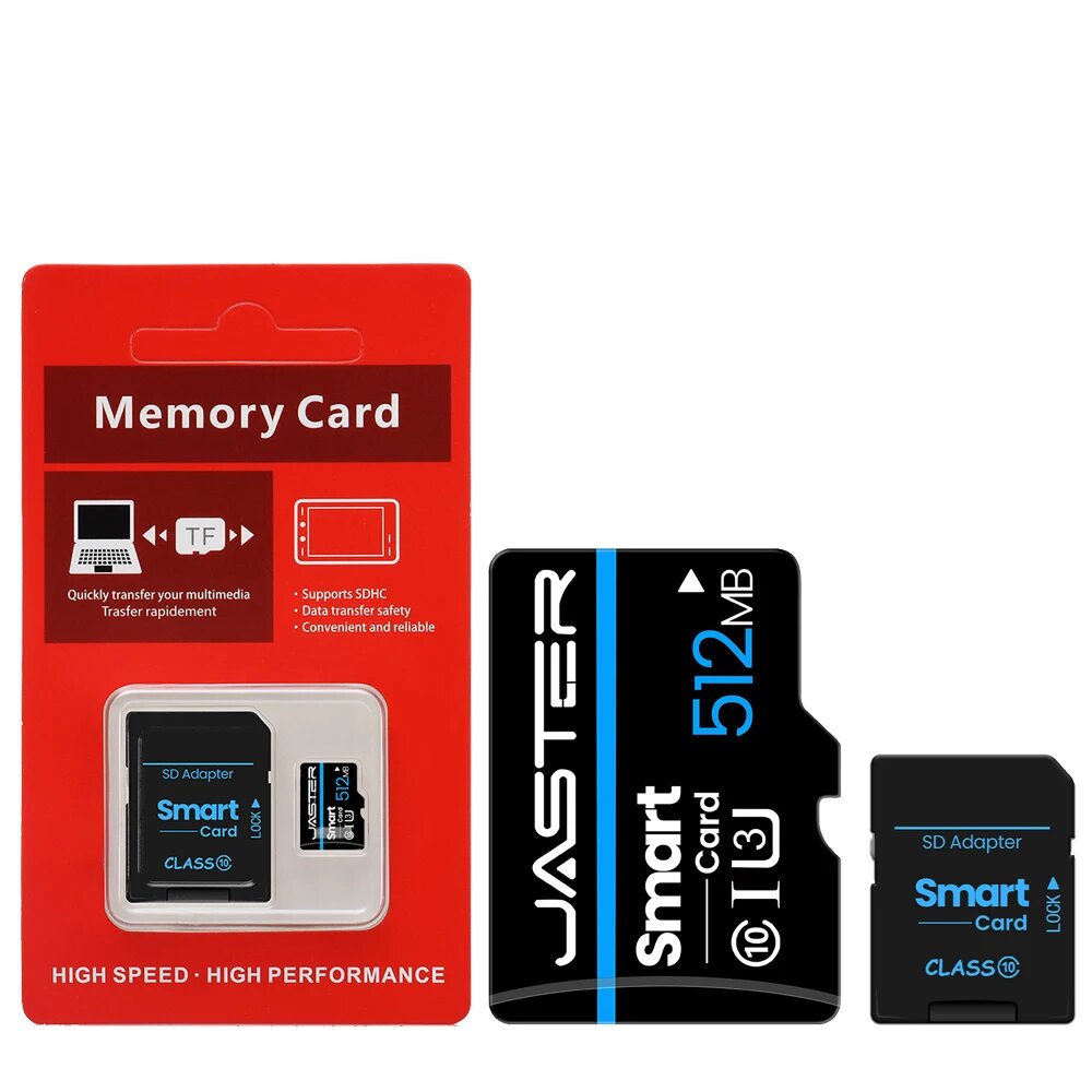 JASTER Smart Card 512MB Class 10