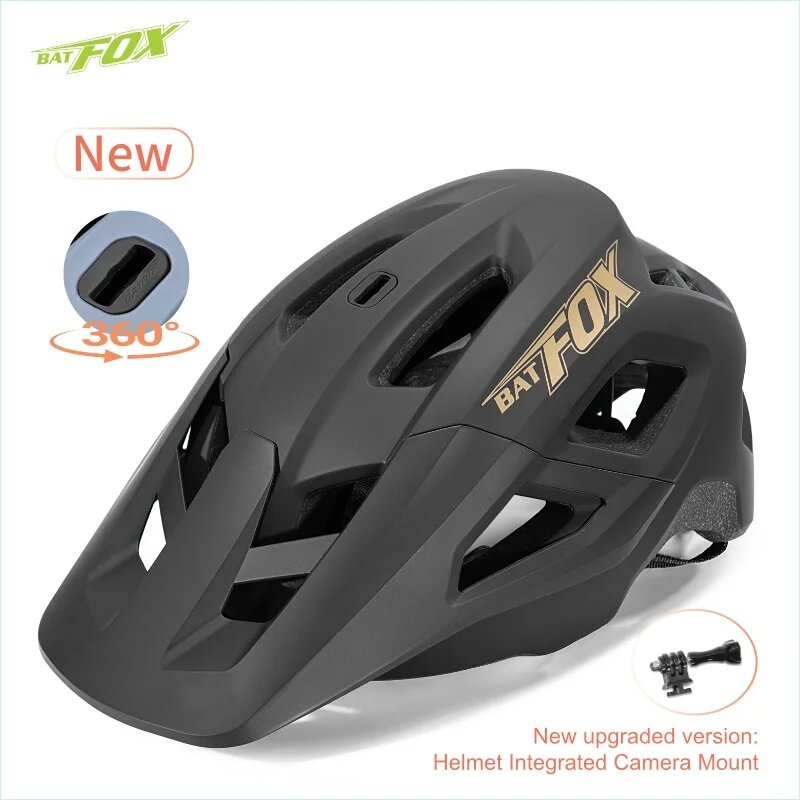 BATFOX MTB шлем черный, MA057-027-B