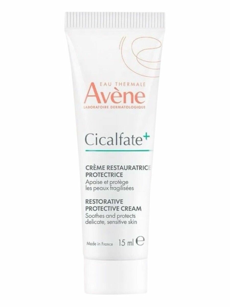 Avene Сикальфат+ Восстанавливающий защитный крем Cicalfate+ Repairing Protective Cream, 15 мл