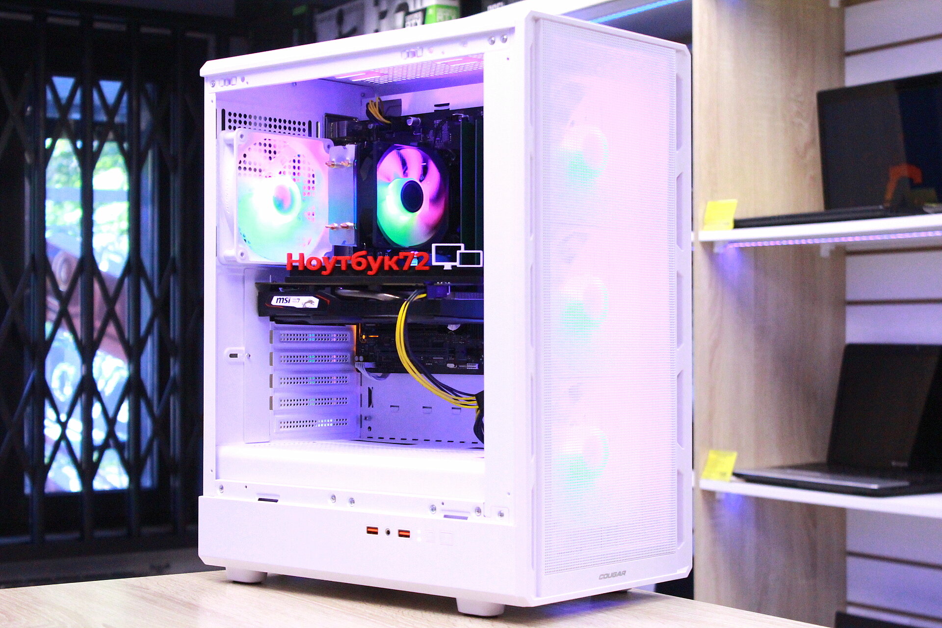 Игровой ПК Coguar / Core i5 / GeForce GTX 1650 / 16GB / 512GB