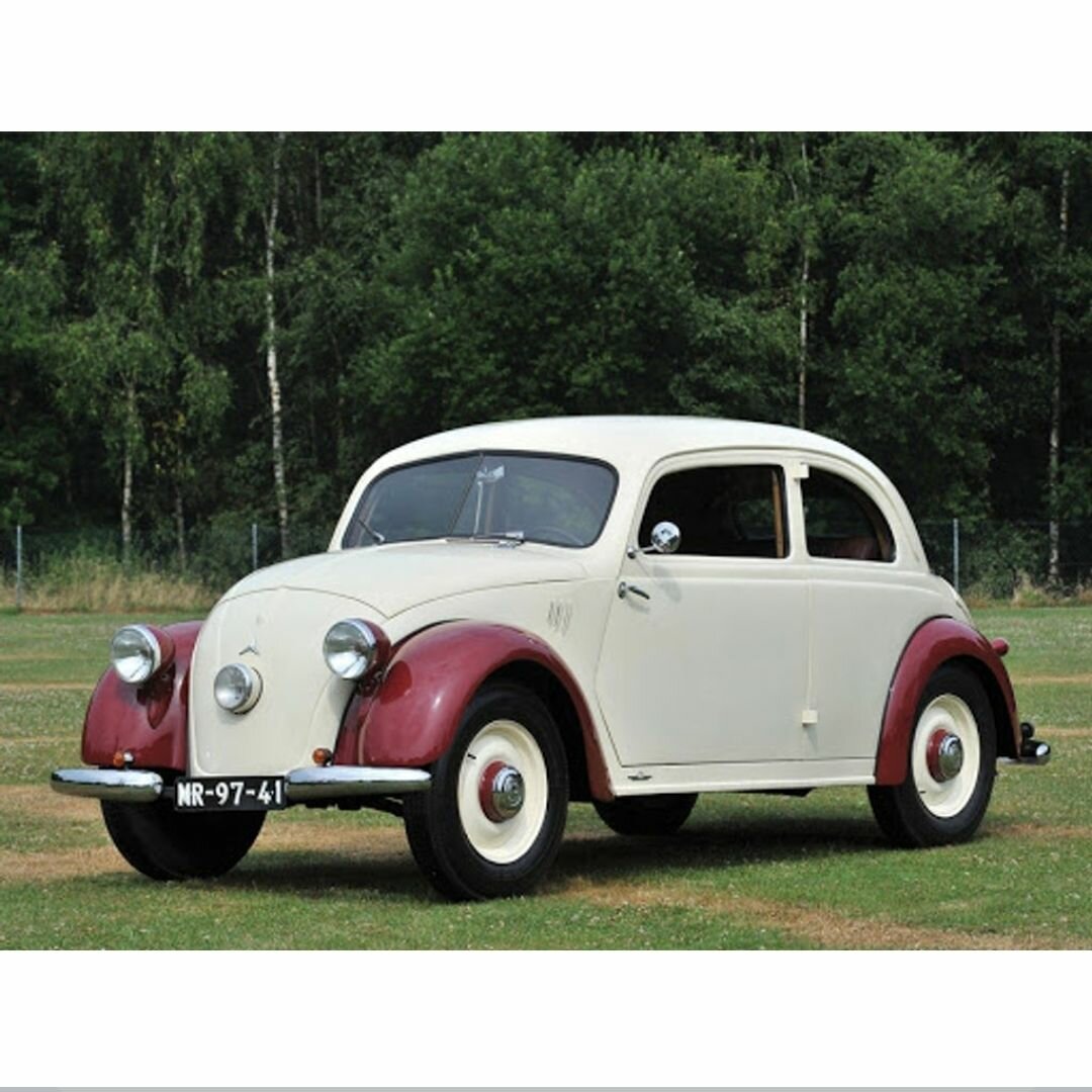 Mercedes-Benz 170H 1938. Масштабная модель 1:72.