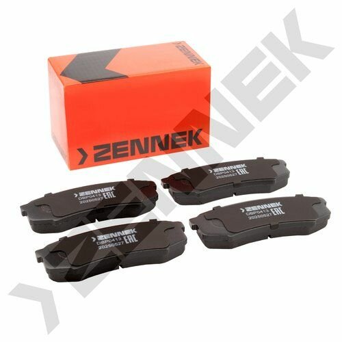 Колодки тормозные дисковые, задние toyota land cruiser 80 90-98 ZENNEK DBP0413