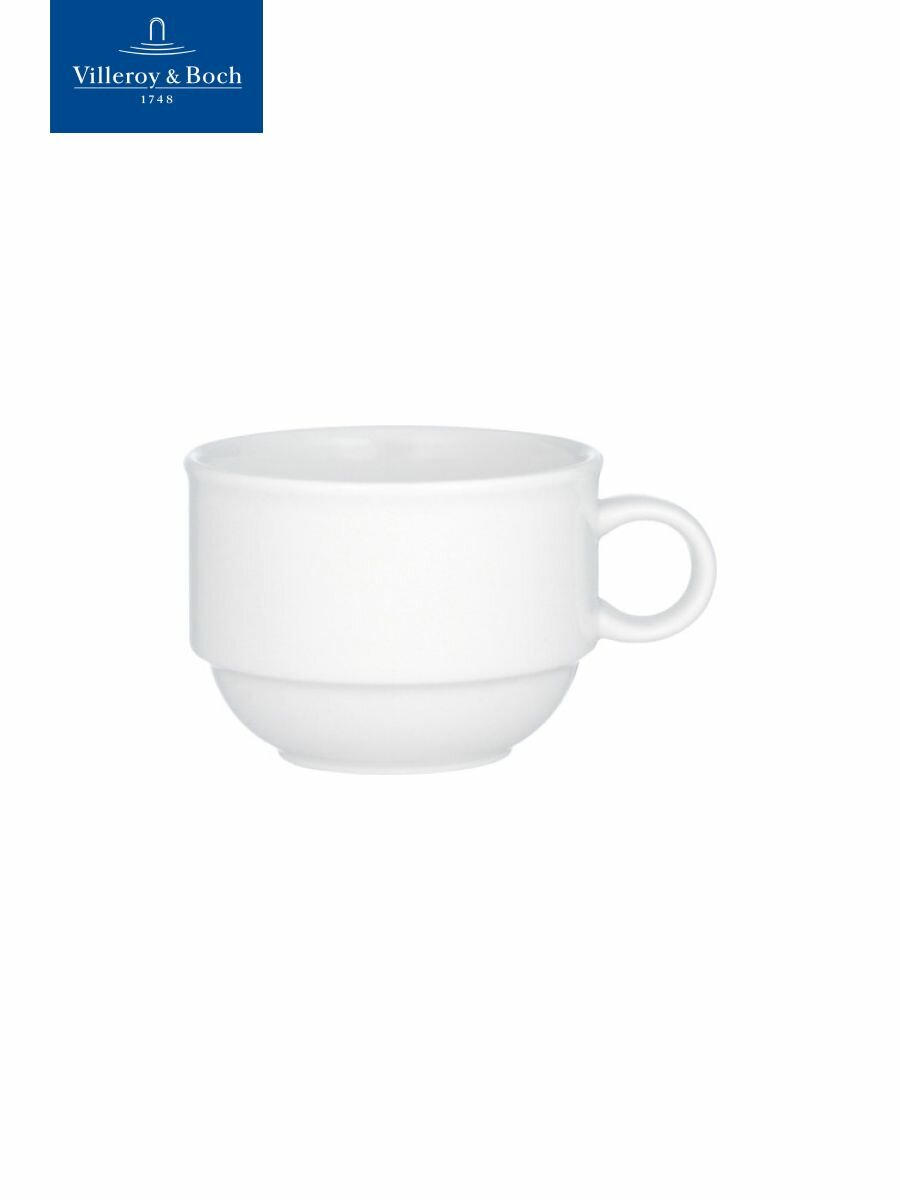 Чашка 180 мл, stackable, Corpo White, Villeroy & Boch, Премиум-Фарфор
