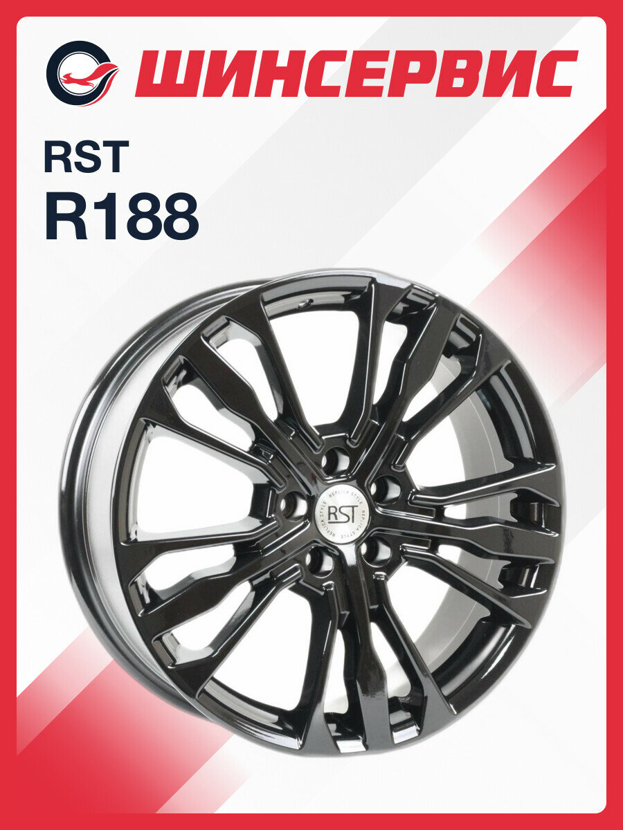 Литой колесный диск RST R188 R18.0x7.0J 5x114.3 ET45.00 ЦО60.10 для автомобиля