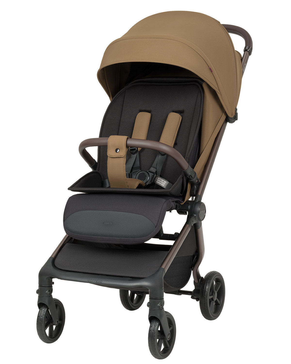 Коляска прогулочная Carrello Atom M Crust Brown легкая компактная для детей весом до 22 кг