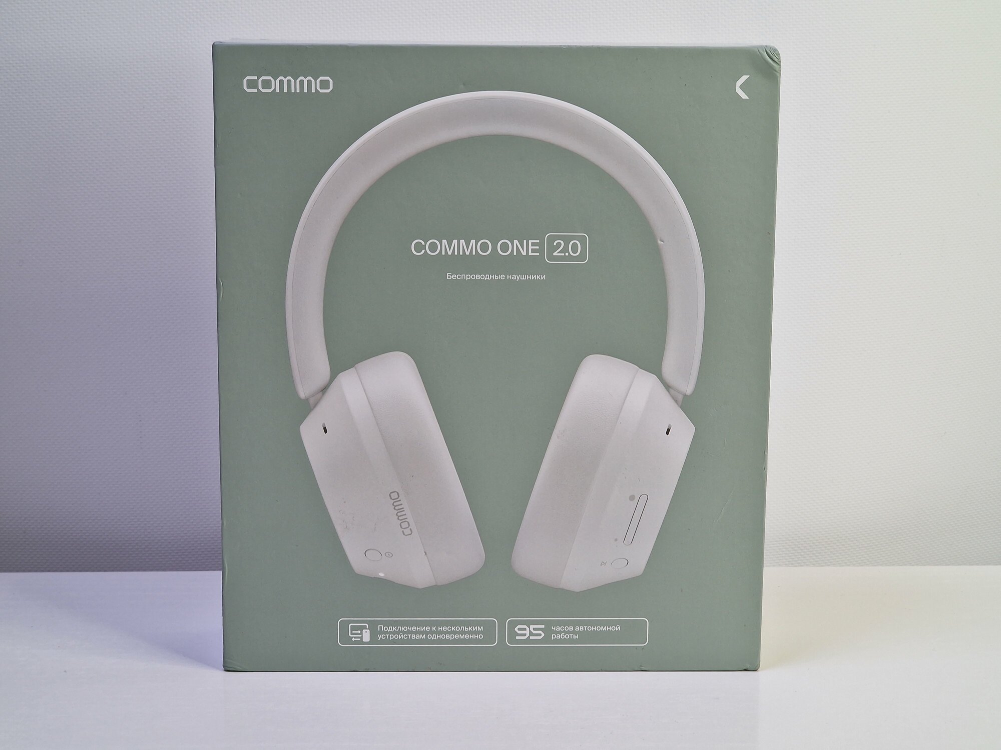 Беспроводные наушники COMMO One 2.0, белый