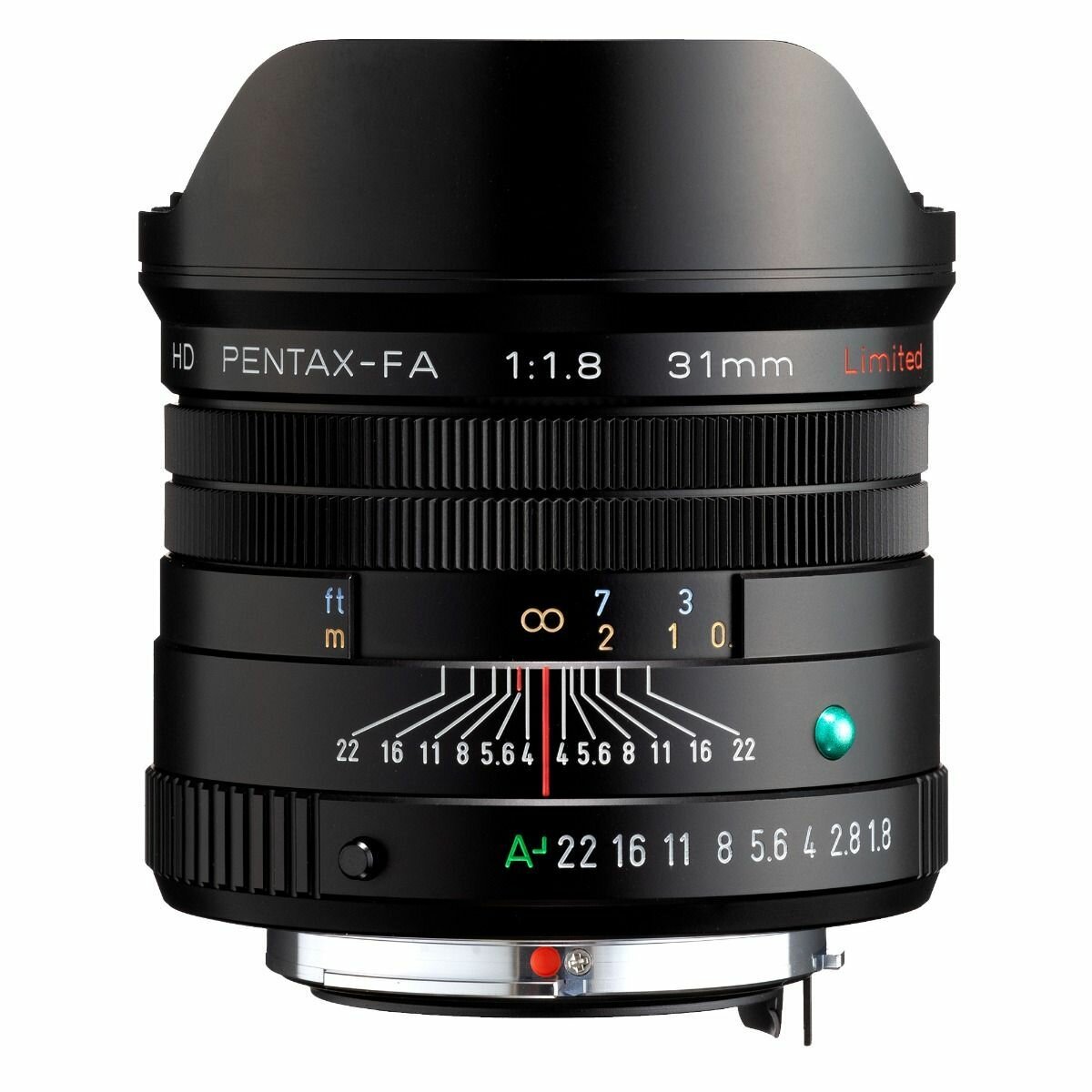 Объектив HD PENTAX-FA 31 mm f/1.8 Limited, черный